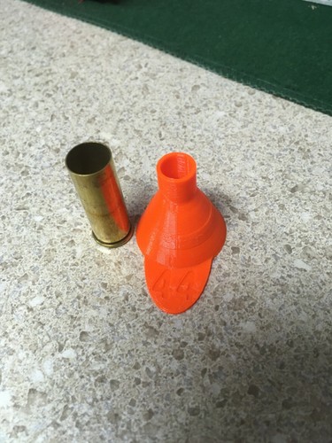 3D Printed Reloading Powder Funnel for Casings Brass 9mm 45 40 44 38 ...
