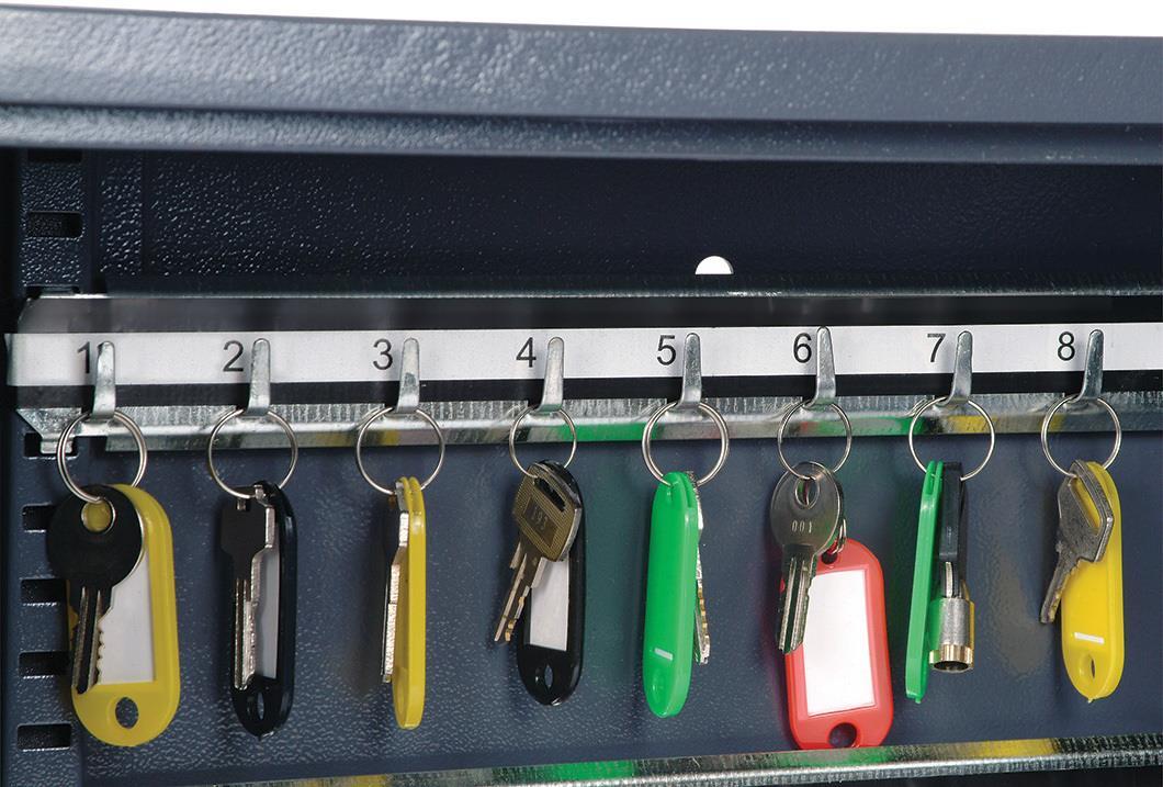Helix High Security Key Safe Cabinet 100 Key Capacity Electronic Key ...