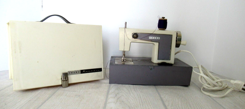 Sears Kenmore Electric Sewing Machine + Case Childs Vintage | eBay