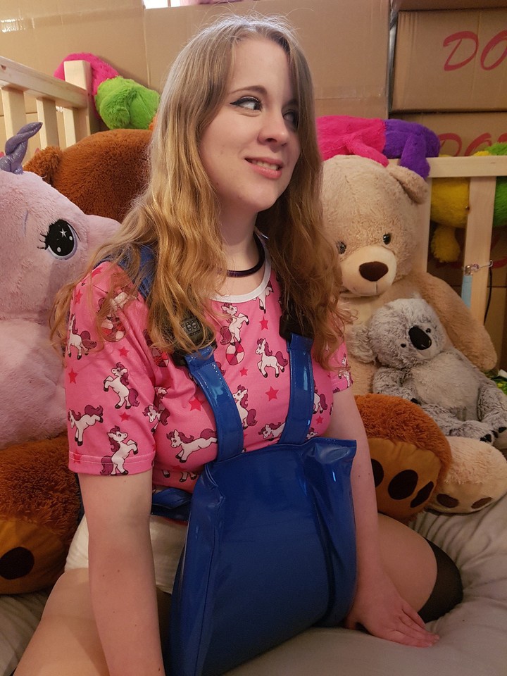 PVC Spreader Pants with - Blue, ADULT DIAPER, NAPPY | eBay