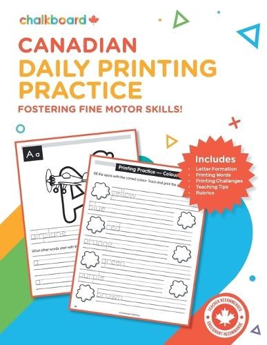 Demetra Turnbull Canadian Daily Printing Practice K-2 (Taschenbuch) (US ...