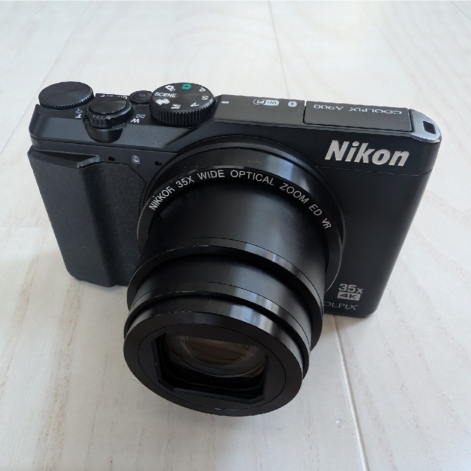 Nikon COOLPIX A900 Camera Japanese only charging cover come off Used ...