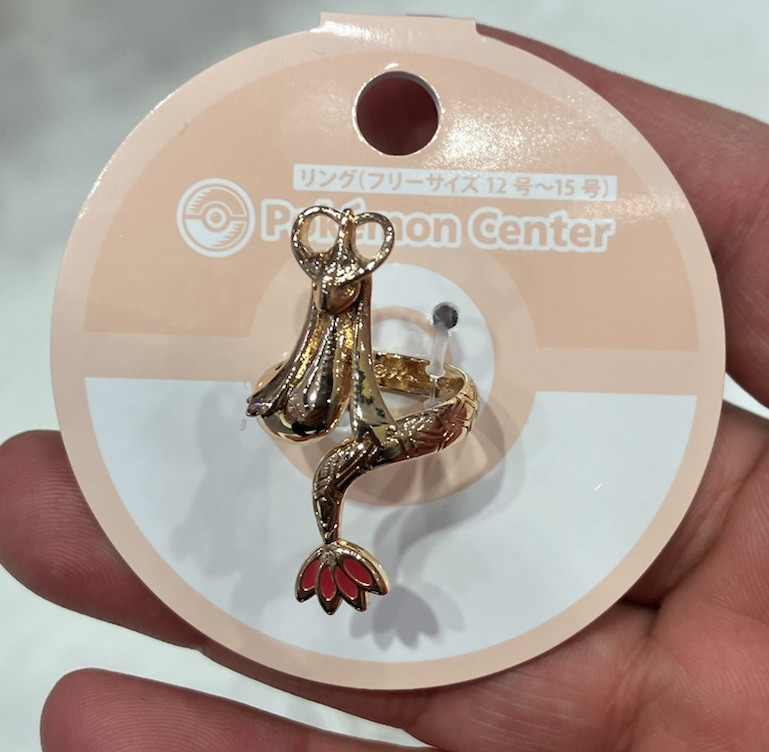 Pokémon accessory ring Milotic #53 Pokemon Center New Release Japan | eBay