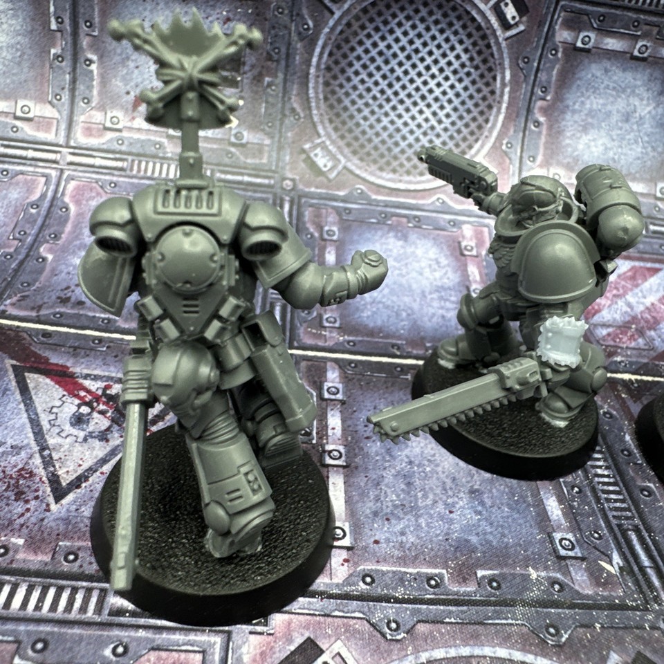 Warhammer 40K Space Wolves Primaris Custom Assault Intercessor Squad ...