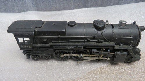LIONEL POSTWAR O 2025 STEAM ENGINE EARLY STACK MISSING MARKER 632751 | eBay
