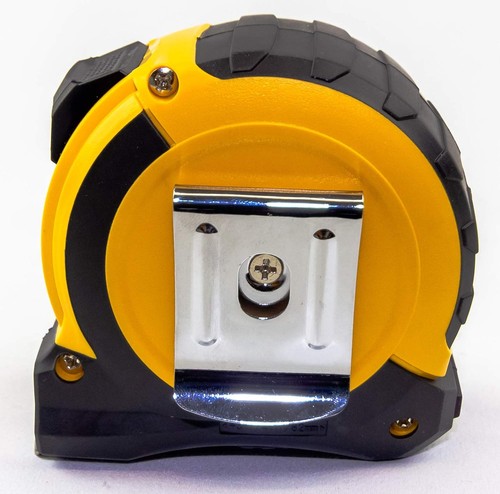 25Ft High Visibility Tape Measure Dual End Hook Inch Engineer Scales ...