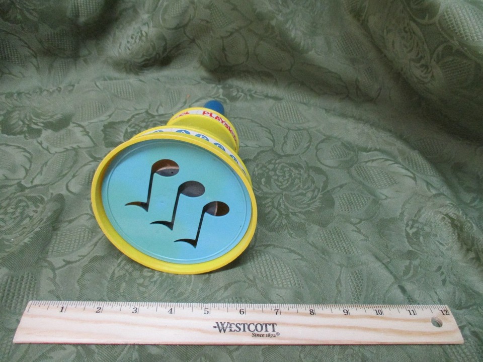 Vintage Playskool Alphabet Music Musical Bell Ring Chime Sound School ...