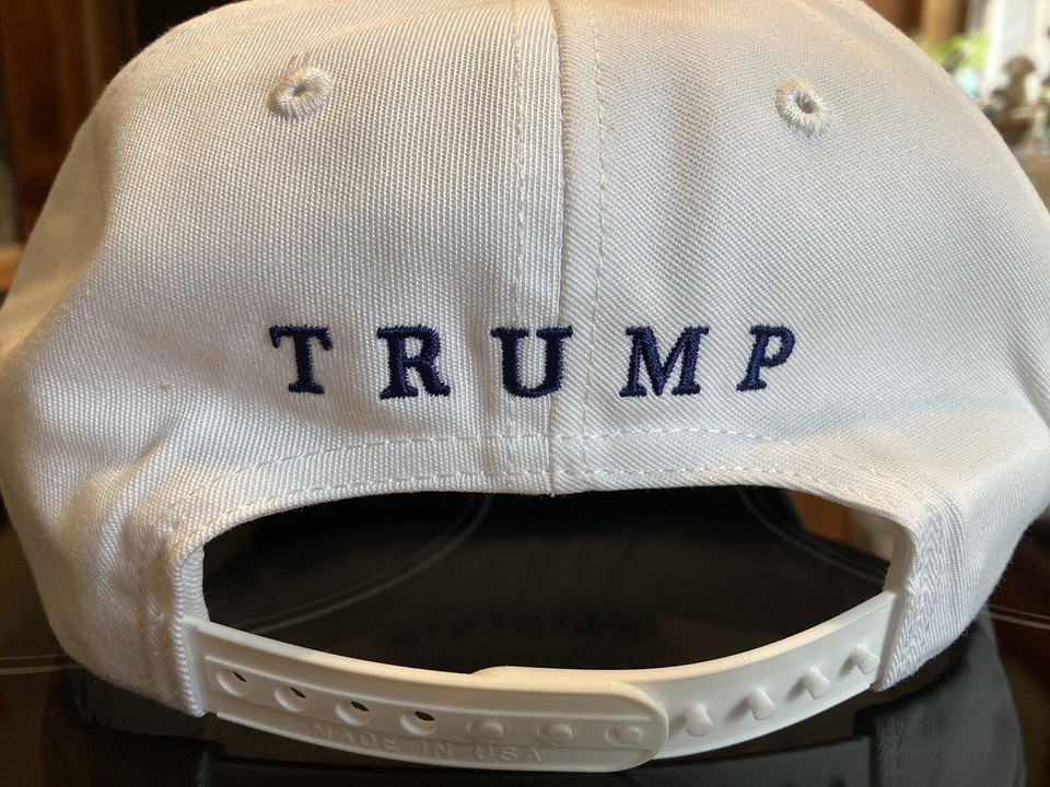 Classic Original Authentic Official CaliFame Trump Campaign White MAGA ...