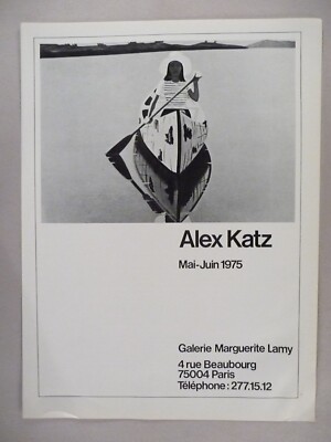 Alex Katz MAGAZINE AD - 1975 | eBay