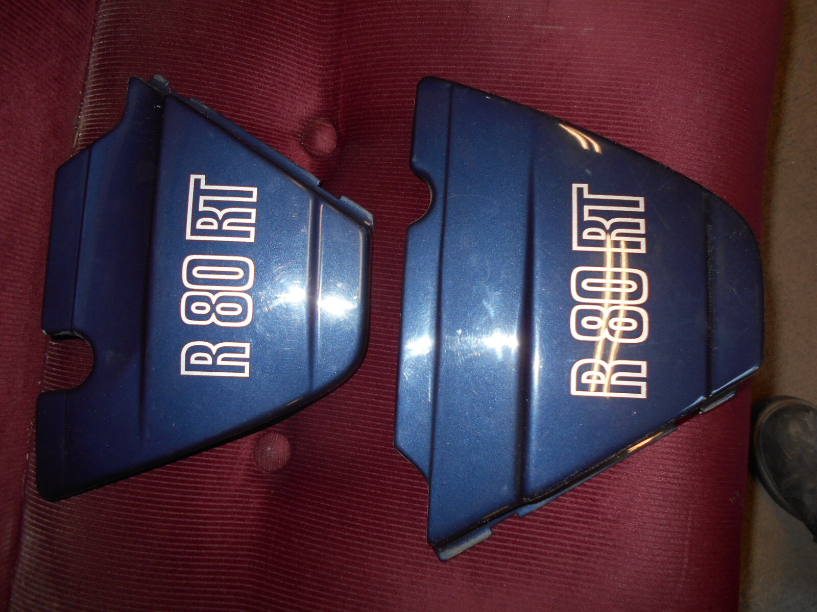 BMW R80RT R100RT R100 R100RS Airhead Pair Set Blue Metallic Side ...