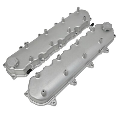 GM GEN V LT LT1 LT4 Valve Covers W/ Coil Mounts Cast Aluminum L83 L86 6 ...