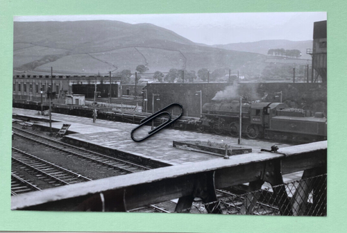 BRITISH RAILWAY LOCOMOTIVE PHOTOGRAPH - TEBAY STATION c1962 - L & C ...