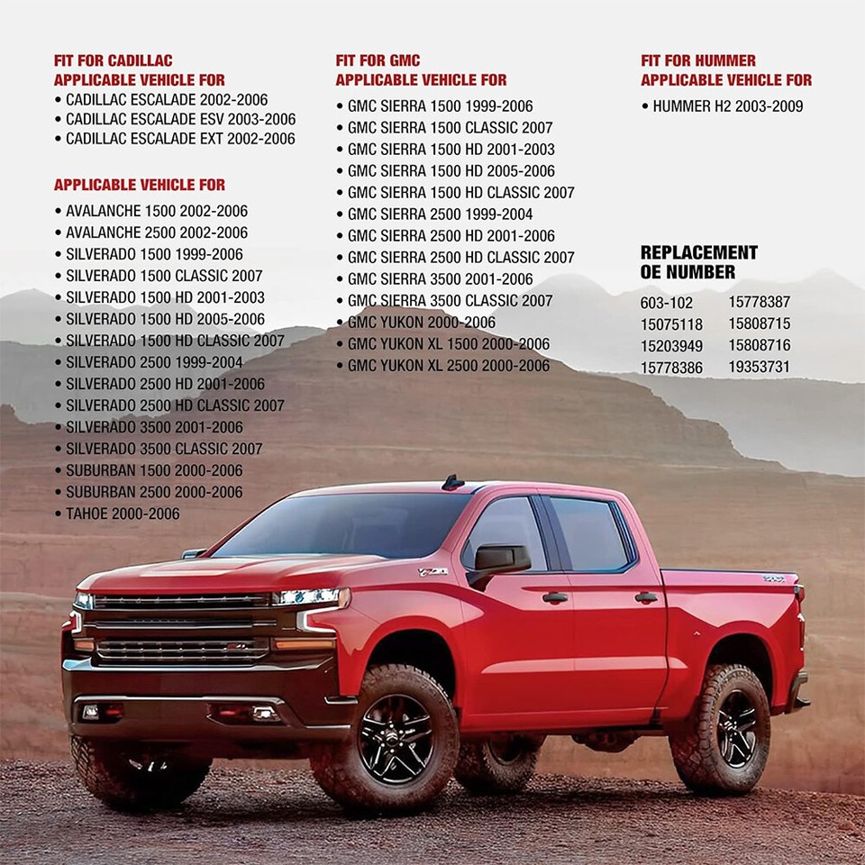 1999-2006 Chevy Silverado GMC Sierra 1500 Engine Coolant Reservoir ...