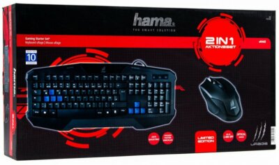 uRage Gaming Starter Set Tastatur + Mouse USB Maus Keyboard QWERTZ DE ...