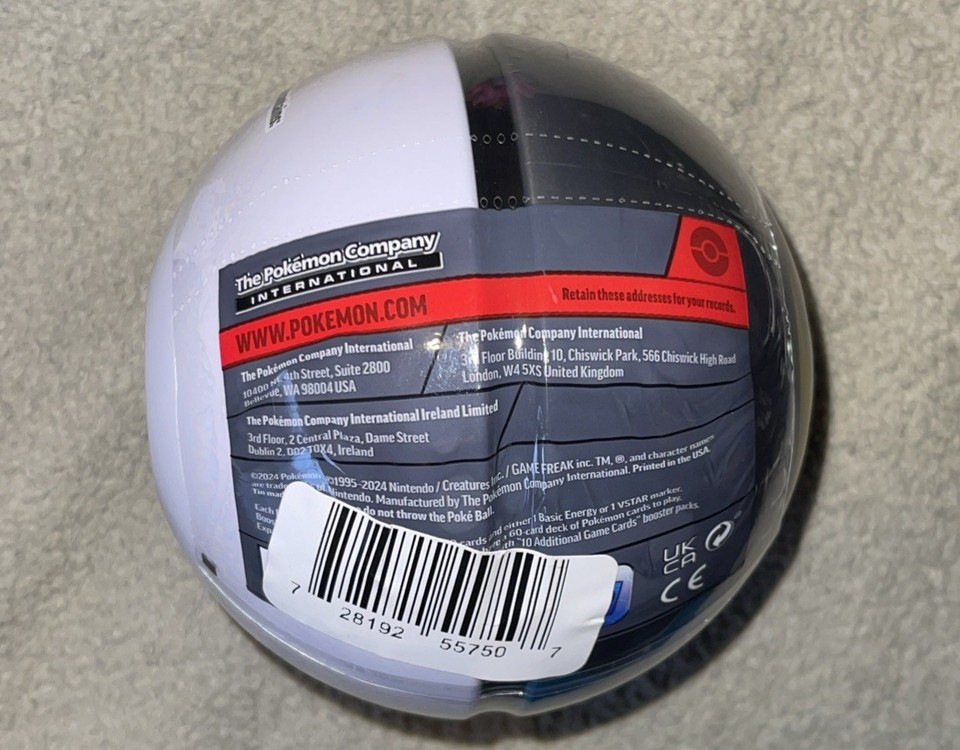 Pokemon - Poke Ball Tin - Moon Ball (2024) D25 - SEALED | eBay