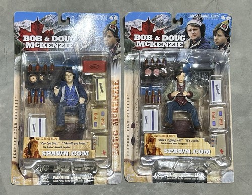 McFarlane Toys 2000 Bob & Doug McKenzie 2 Figures Strange Brew Complete Set NIB | eBay