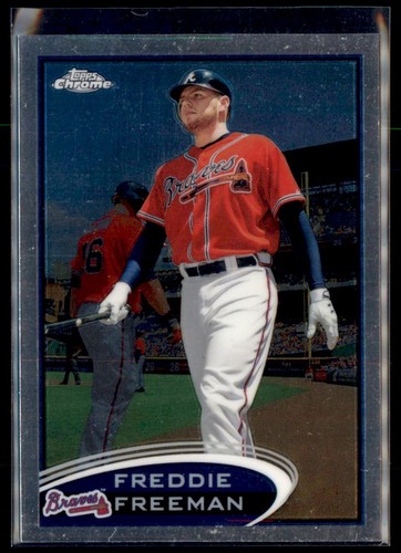 FREDDIE FREEMAN 2012 TOPPS CHROME #19 | eBay