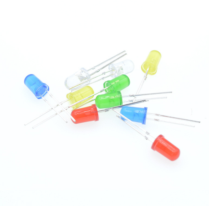 3pcs 4017 seven color voice control rotary LED electronic production ...