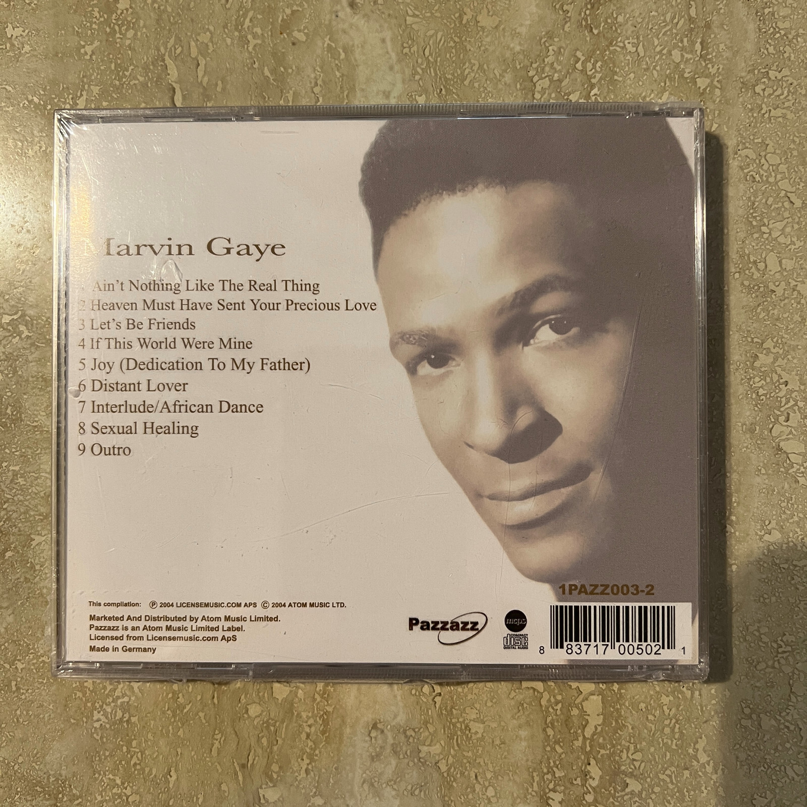 CD Marvin Gaye Joy Ain't Nothing Like The Real Thing 2004 Atom Music ...