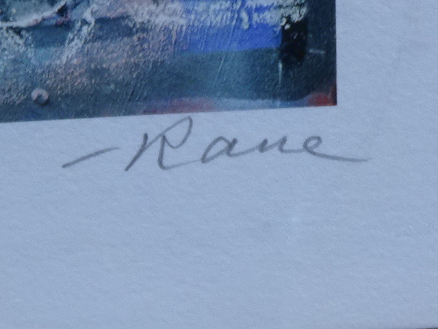 SUPER RARE Taos artist BILL RANE pencil signed Giclee artist proof 3 of ...
