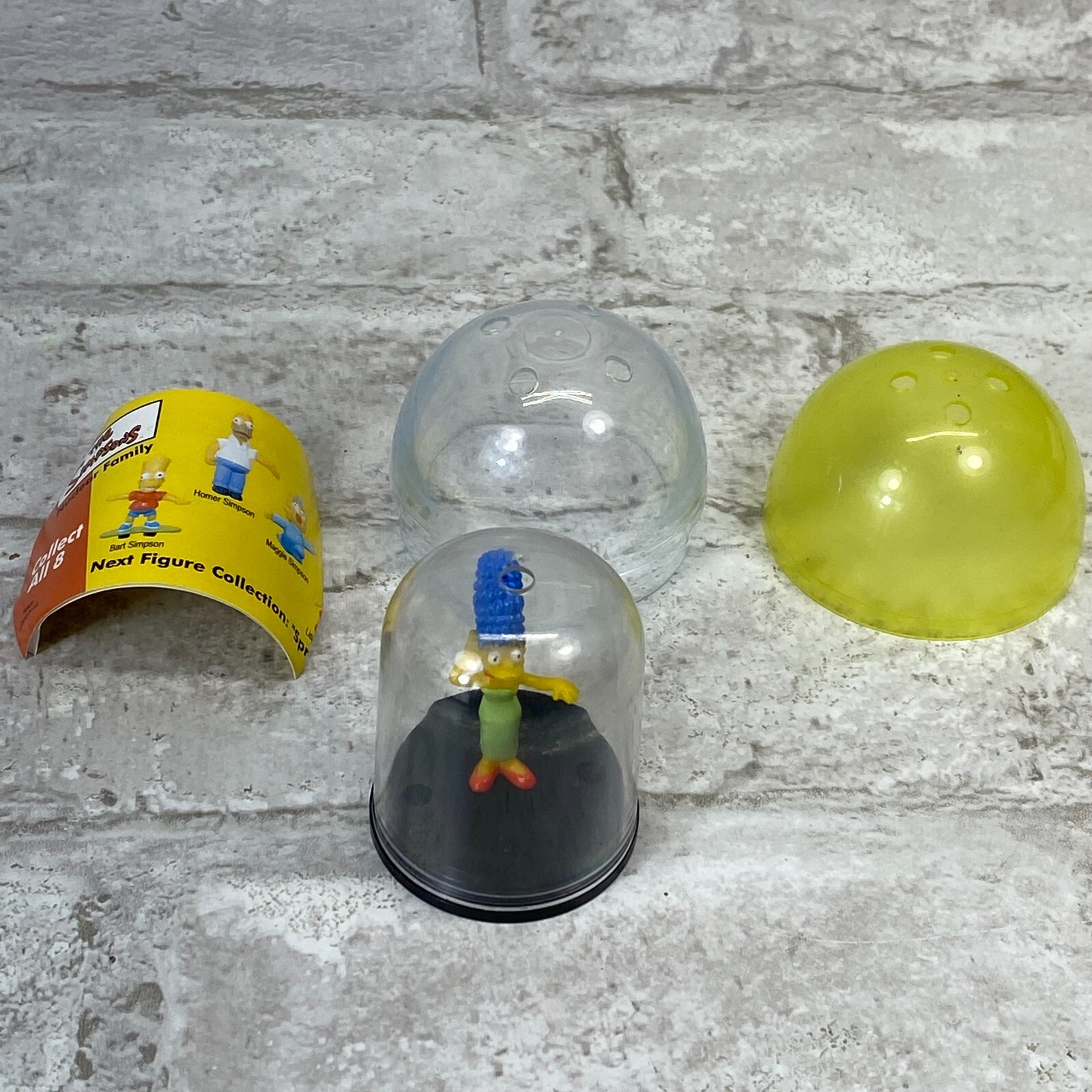 The Simpsons MARGE Mini Dome 1” Figure Tomy Gacha Vending Egg Toy Yujin ...