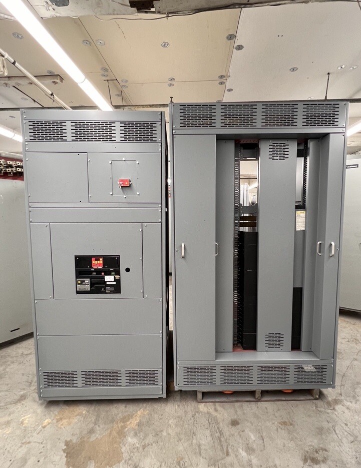 SQUARE D 3000A SWITCHGEAR MAIN GFI I-LINE 480/277v 2500A 208/120v ARC ...