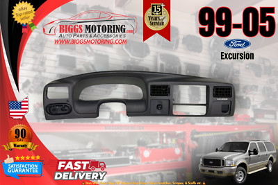 1999-2005 Ford Excursion Dash Bezel Trim Panel W/Vent Gray YC35 ...