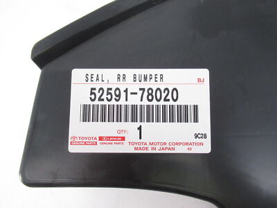 Genuine OEM Toyota Lexus 52591-78020 Passenger Rear Bumper Seal 2018 ...