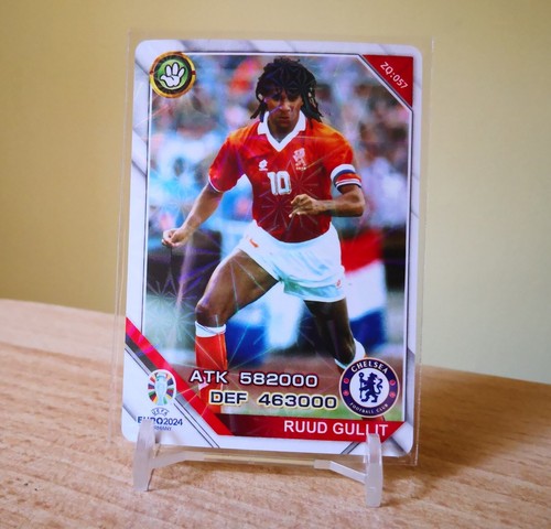 NEW EURO 2024 Ruud GULLIT Netherlands Star card UEFA NO Topps RARE | eBay