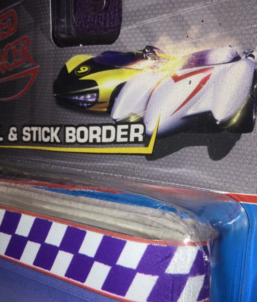Speed Racer Peel & Stick Wall Border ( Size 5” X 15’ / 12.8cm X 4.57m ...