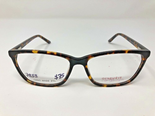 Genevieve Boutique Eyeglasses Frame Modern Exclusive 58-16-140 Tortoise ...