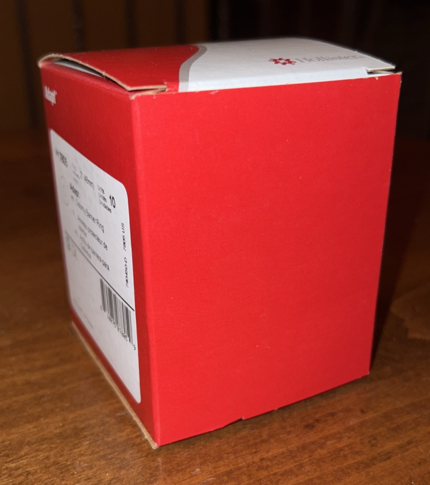 Hollister Adapt 7805 Flat Ostomy Barrier Ring 48mm 10 Count Box Exp ...