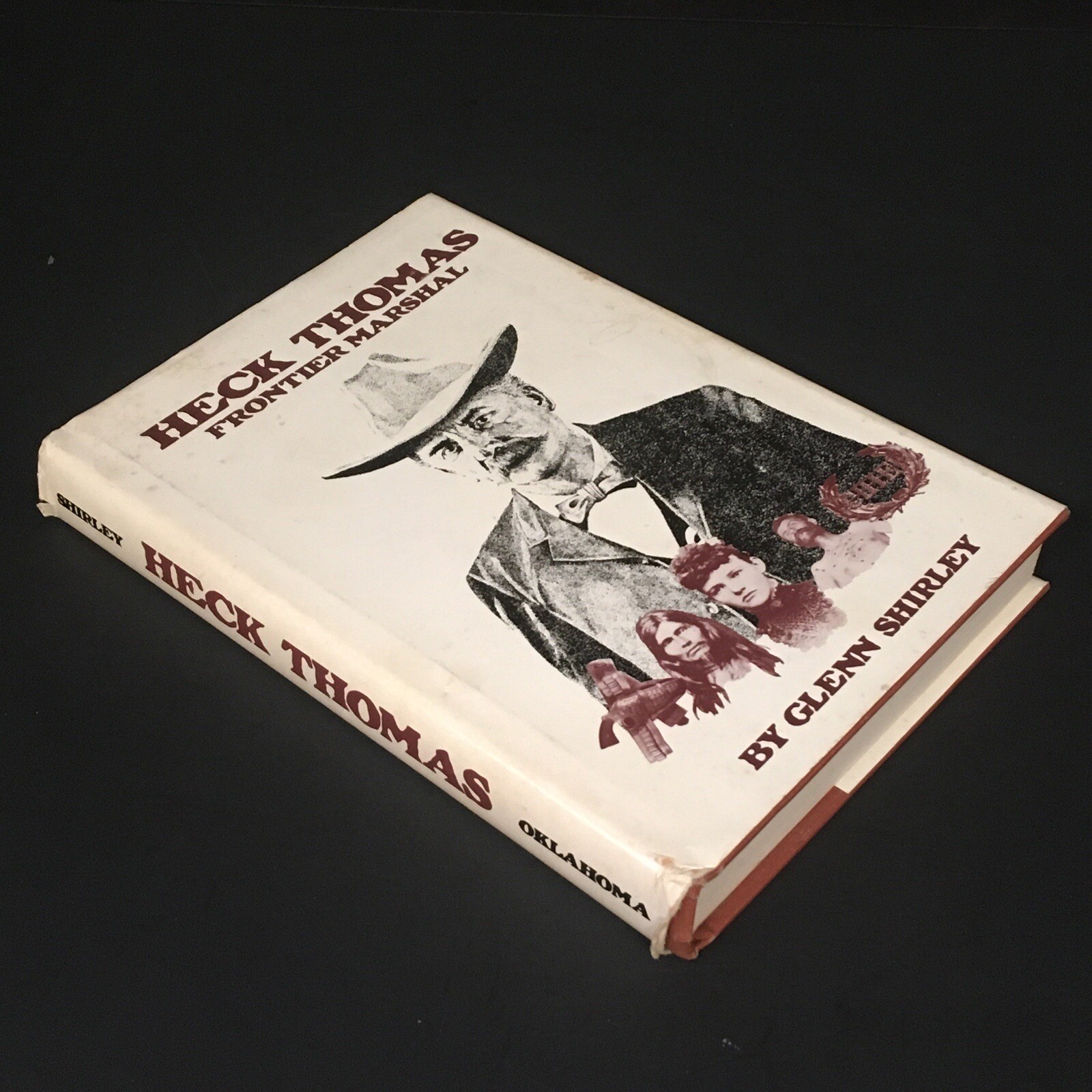 Heck Thomas Frontier Marshal by Glenn Shirley 1962 285 Pages HB DJ VGUC ...