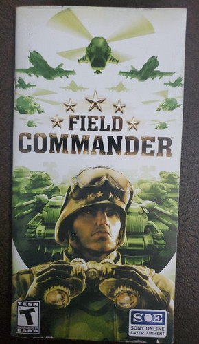 Field Commander PSP MANUAL ONLY Authentic. No Game | eBay