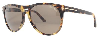 Tom Ford CALLUM Sunglasses Light Brown Havana Frame FT289 53E 57-15 140 ...