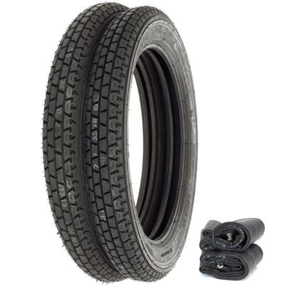 Metzeler Block C Tire Set - Yamaha RD400 XS400 - Tires and Tubes | eBay