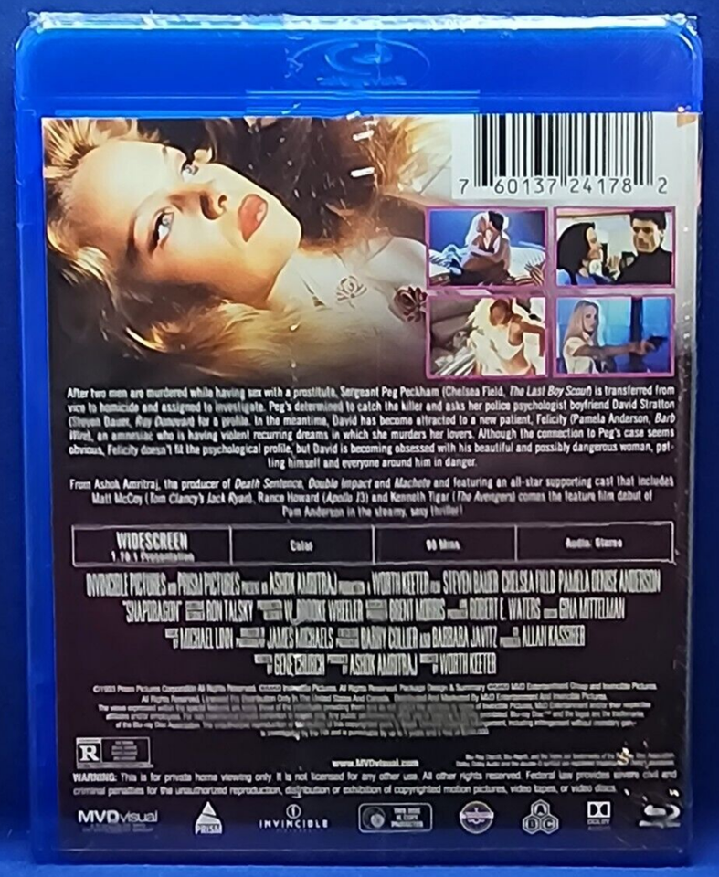 Snapdragon (Blu-ray, 1993) Steven Bauer, Pamela Anderson, Chelsea Field ...