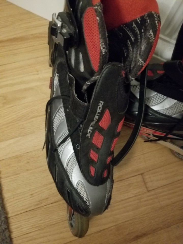 VTG Rollerblade Pro Riders PFS 5-Wheel Inline Race Skates SZ 11.5 | eBay