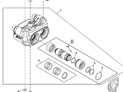 Genuine John Deere Tractor Breakaway Coupler RE577560 | eBay