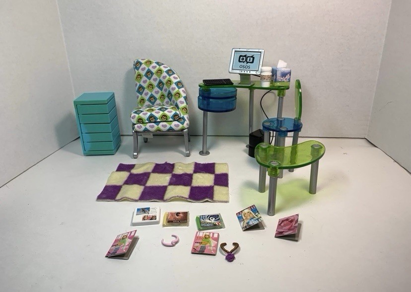 Barbie Fashion Fever ULTIMATE LOFT SPACE Doll Play Set K3690 Bedroom ...