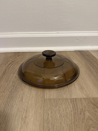 Pyrex Corning Amber Visions V-2.5-C Glass Round Replacement Lid | eBay