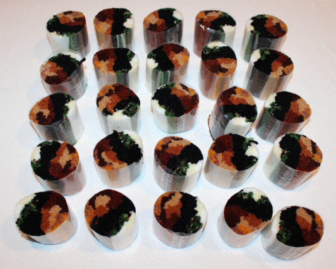 25 pre-cut latch hook rug yarn 2-1/2" multicolor packs lot | eBay