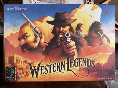 Western Legends Board Game With Expansions | eBay