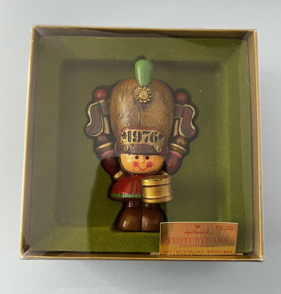 Hallmark 1976 Tree Trimmer Yesteryears Drummer Boy Christmas Vintage ...
