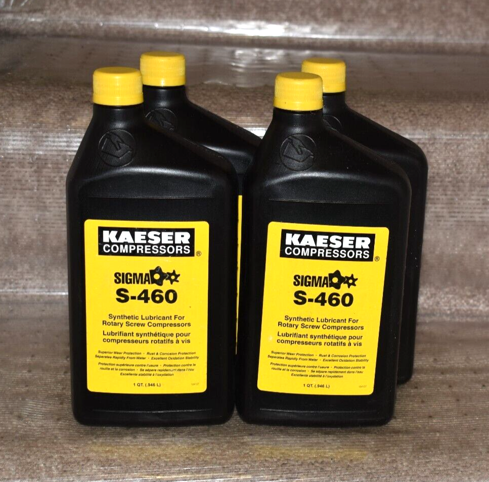 FOUR~~Kaeser Sigma S-460 Synthetic Lubricant for Rotary Screw ...