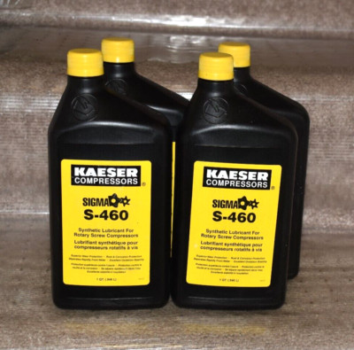 FOUR~~Kaeser Sigma S-460 Synthetic Lubricant for Rotary Screw ...