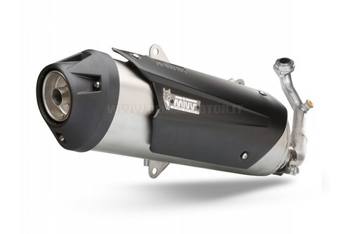 Mivv Approved Complete Exhaust Urban Steel for Gilera Runner 125 2006 ...