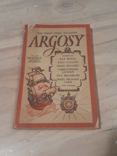 ARGOSY MAGAZINE UK VINTAGE SHORT STORIES RAY BRADBURY JULY 1955 | eBay ...