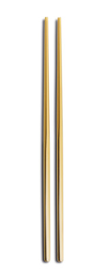 COMAS 7424 Chopsticks Set KYOTO GOLD Edelstahl 18/10 / PVD-Beschichtung ...