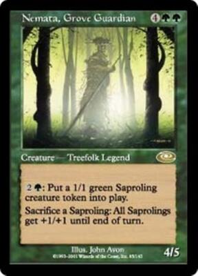 NEMATA, GROVE GUARDIAN Planeshift MTG Green Creature — Treefolk ...